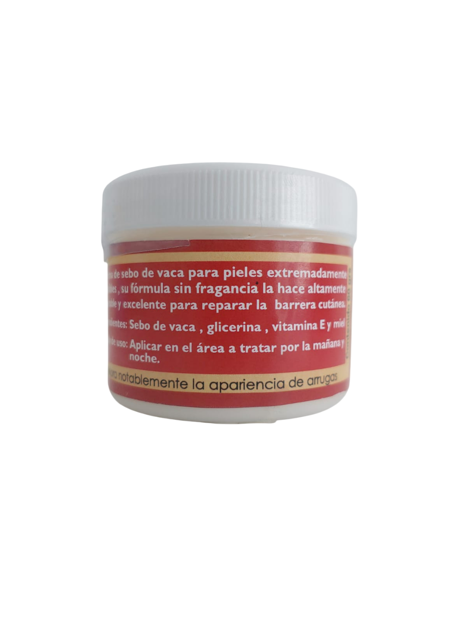 Crema Tallow Balm Sebo De Vaca Con Miel Y Vit E – VITALEUS